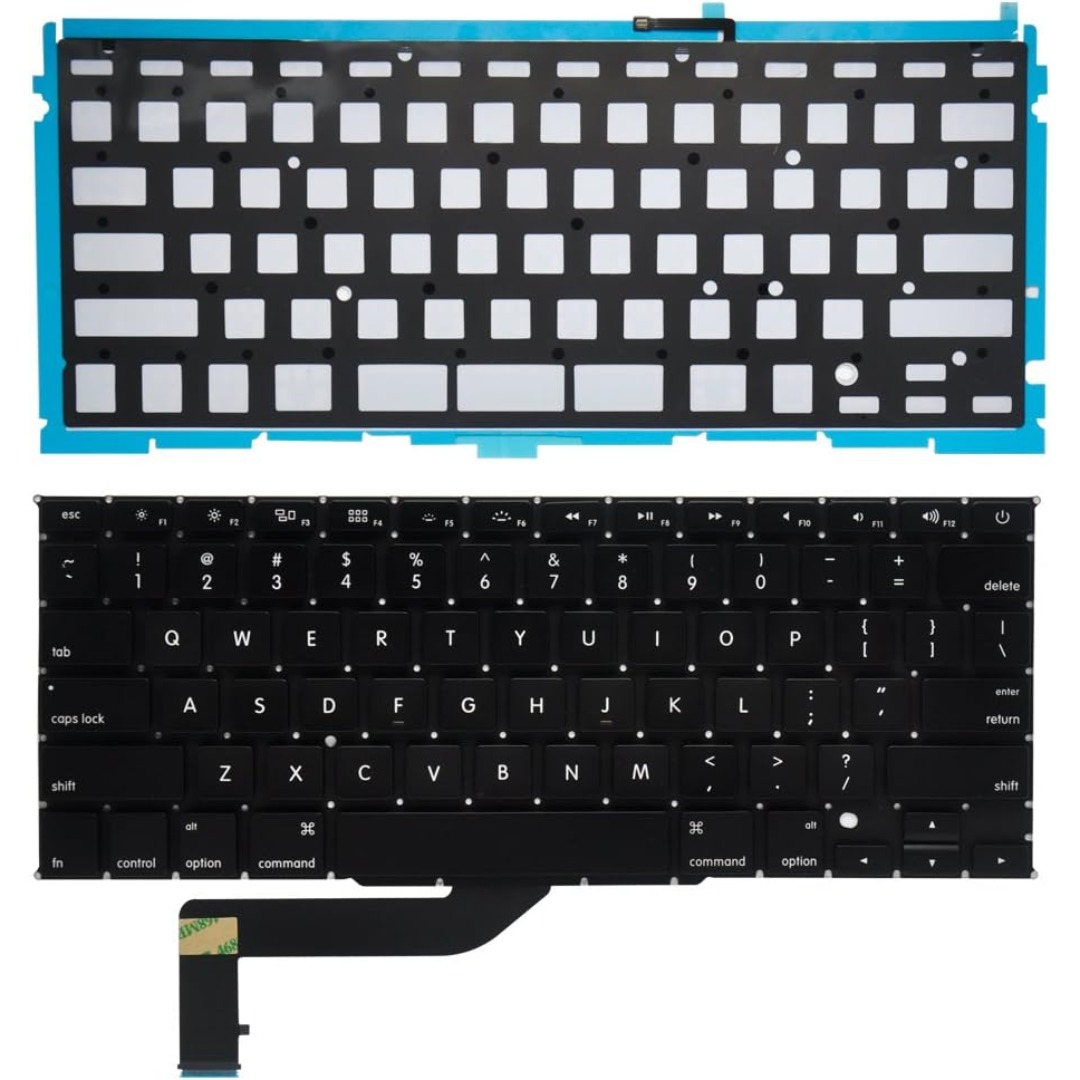 US Layout Keyboard Replacement for MacBook Pro 13"/15" (Model A1398 ...